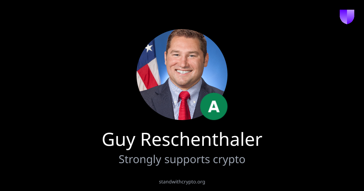Guy Reschenthaler Crypto Policy Stance | Stand With Crypto
